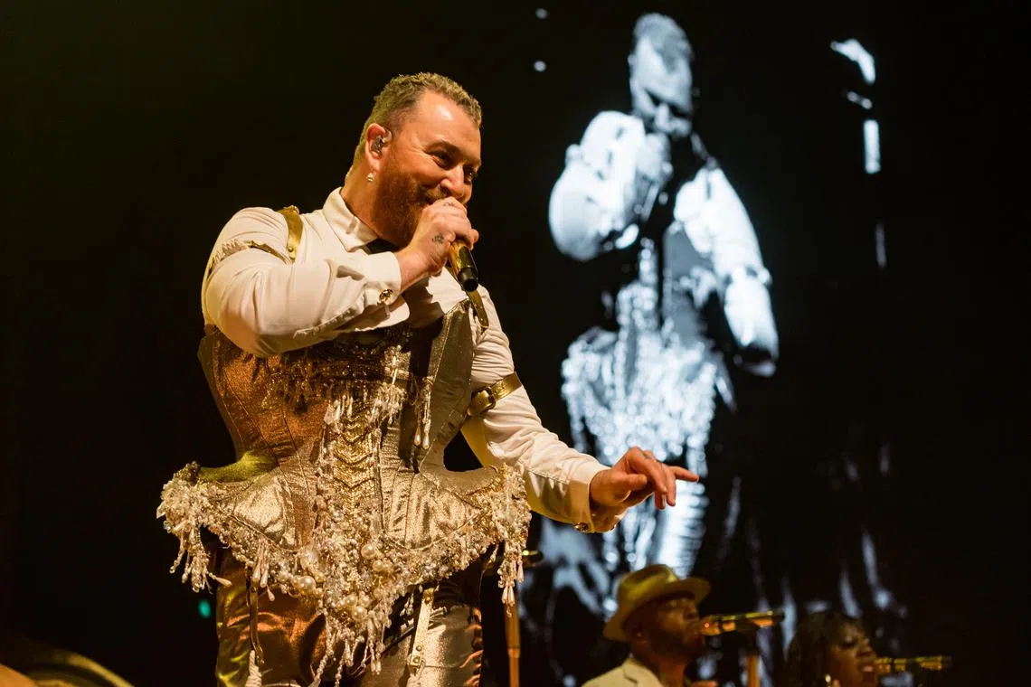 Concert review: British pop star Sam Smith creates safe space for fans ...