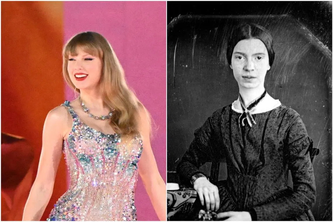 Taylor Swift is related to American poet Emily Dickinson, claims ...