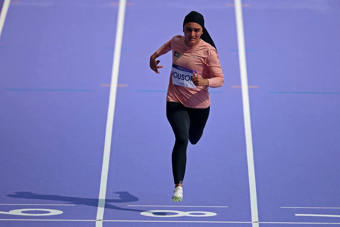 Athletics-Yousofi sends message for Afghan women with Paris performance ...