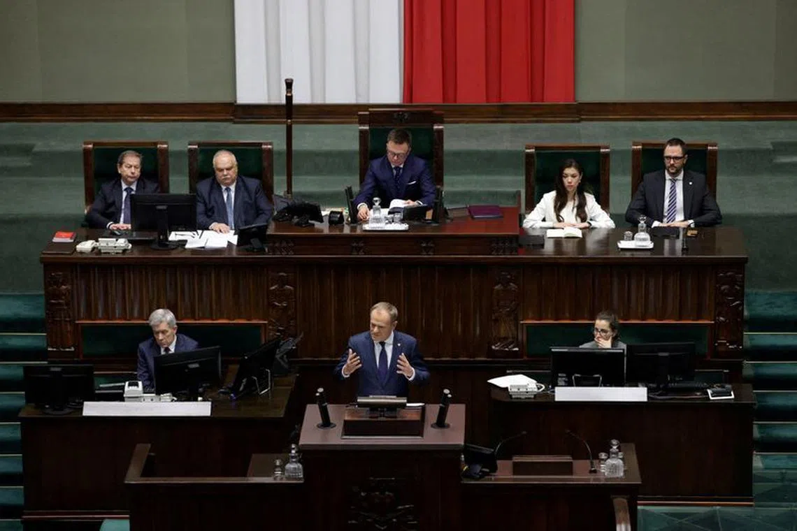 New Polish government inherits troubled budget legacy | The Straits Times