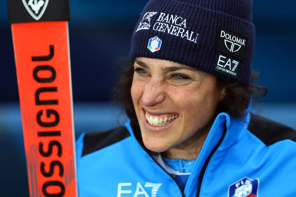 Alpine skiing-Italy's Brignone wins women's giant slalom world gold ...