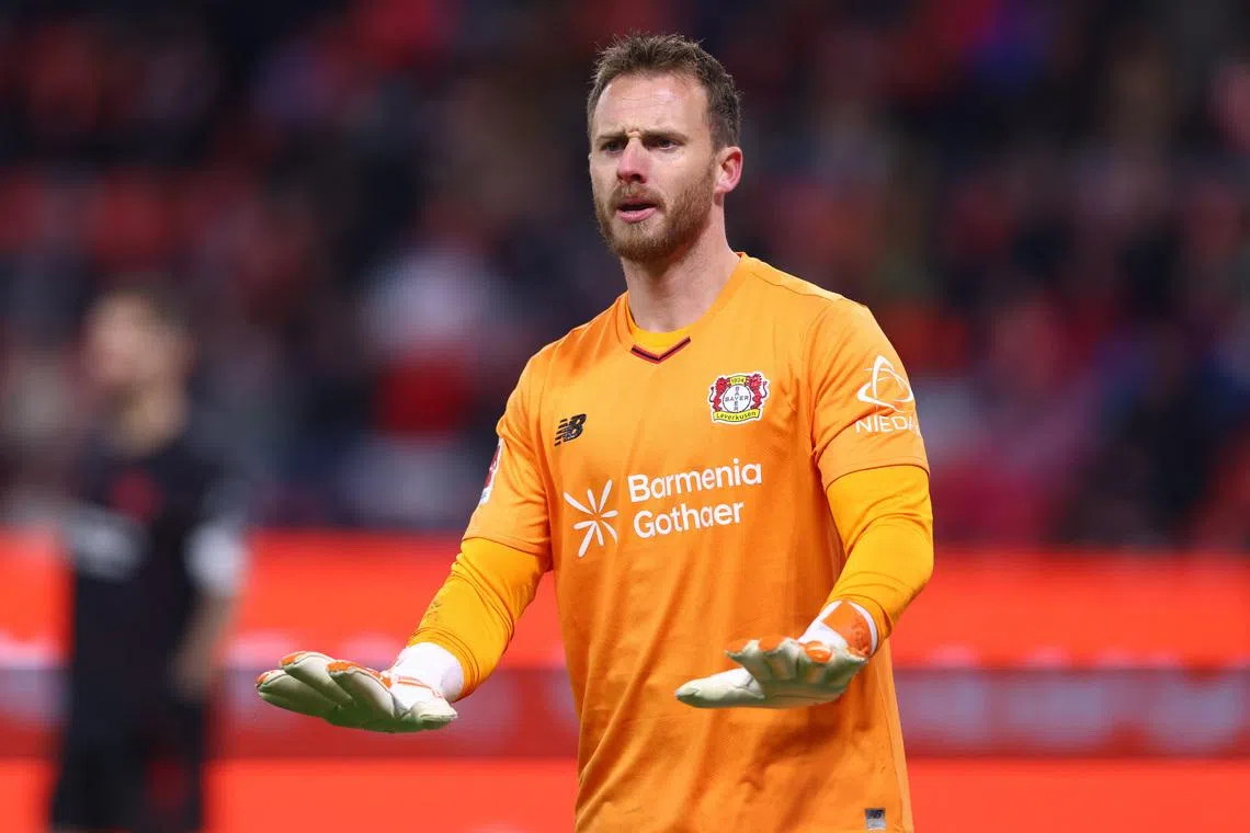 Leverkusen's Flekken and Tella suffer injury setbacks | The Straits Times