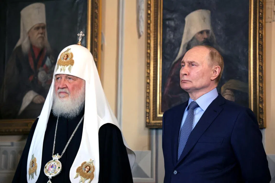 Russia's Orthodox patriarch, marking Christmas, says West trying to ...