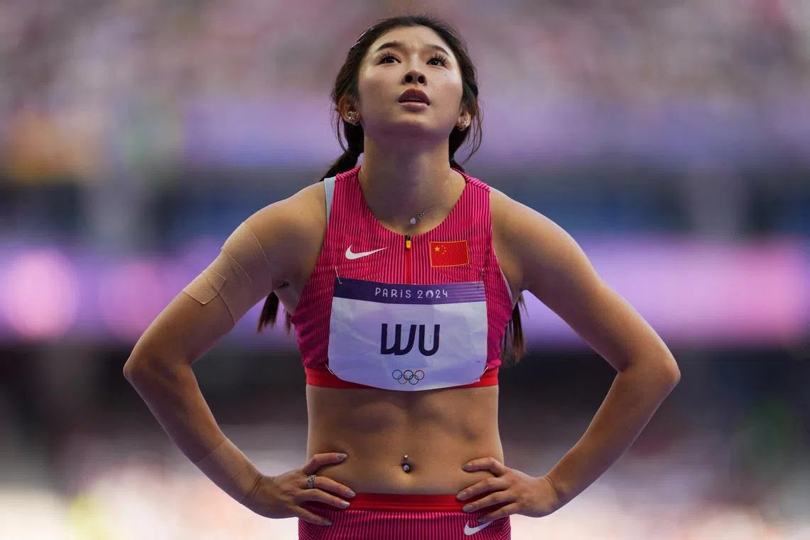 Wu Yanni comes up short in hurdles repechage after coach blames period | The Straits Times
