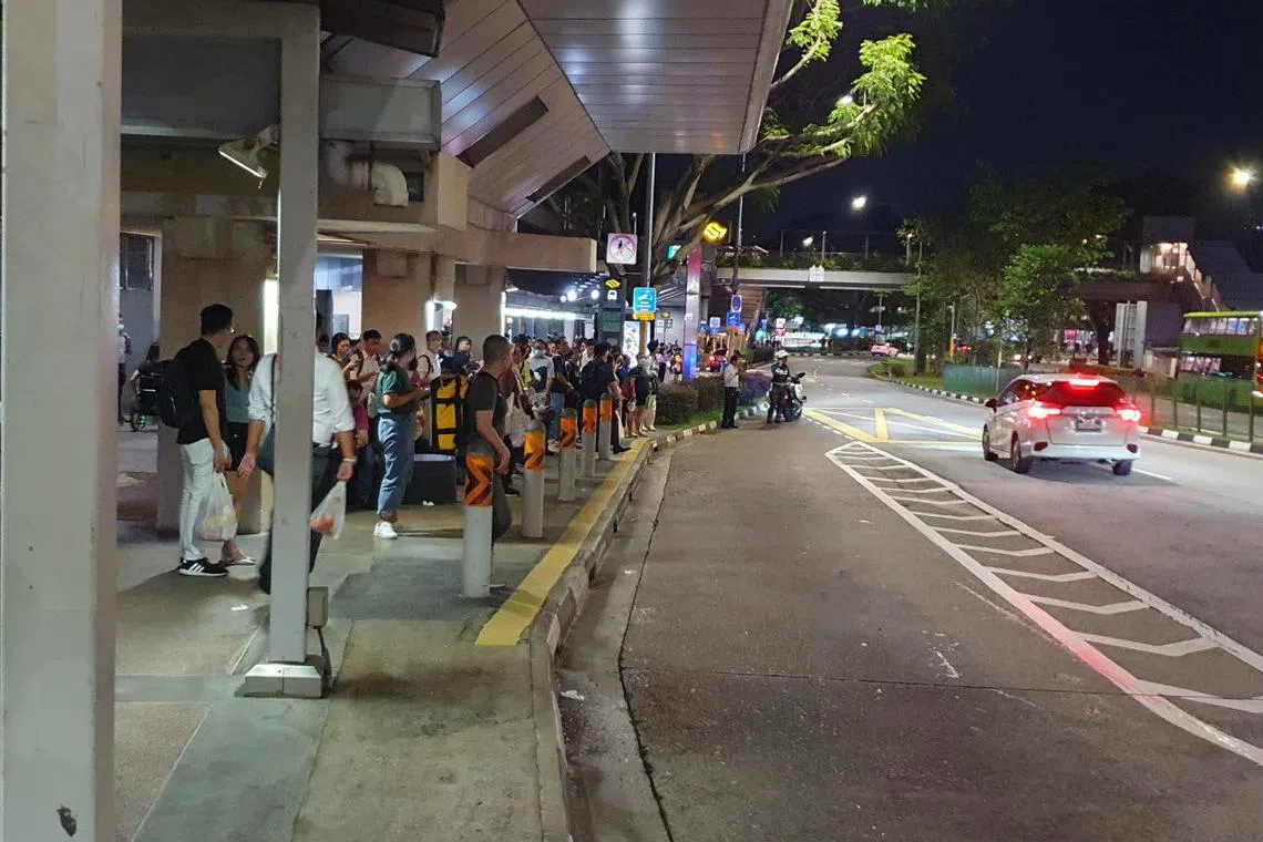 Train services resume on NEL following 2-hour disruption due to ...