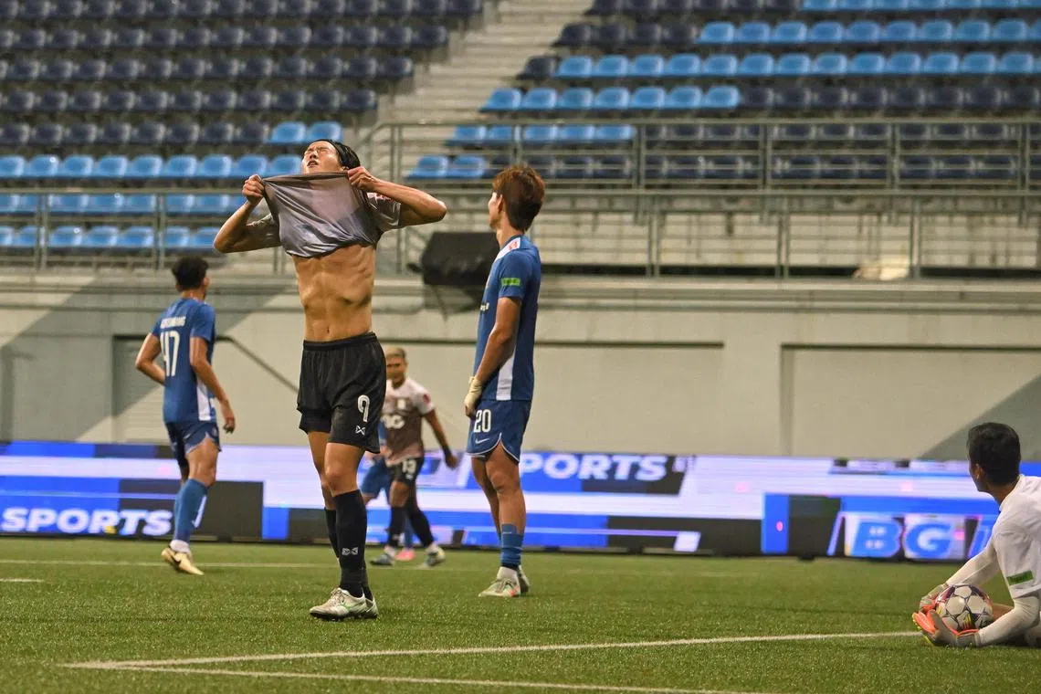 BG Tampines Rovers frustrated by 1-1 first-leg draw with BG Pathum ...