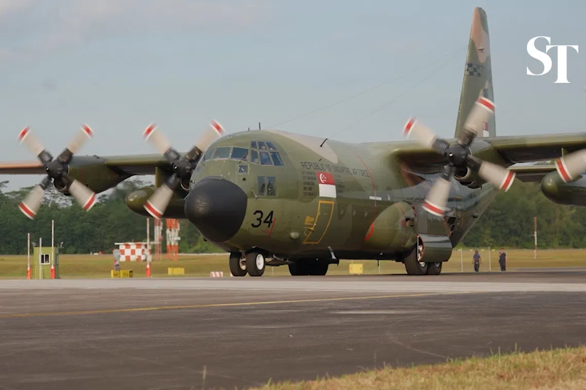 SAF team returns to Singapore after completion of Gaza airdrop missions ...