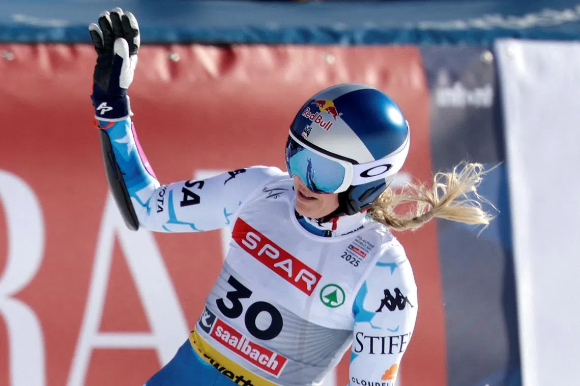 Alpine skiing-Vonn vows to ski on despite the critics | The Straits Times