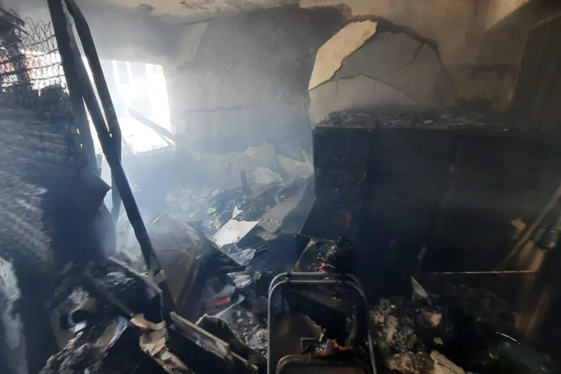 20 evacuated after fire breaks out at People’s Park Complex home | The ...