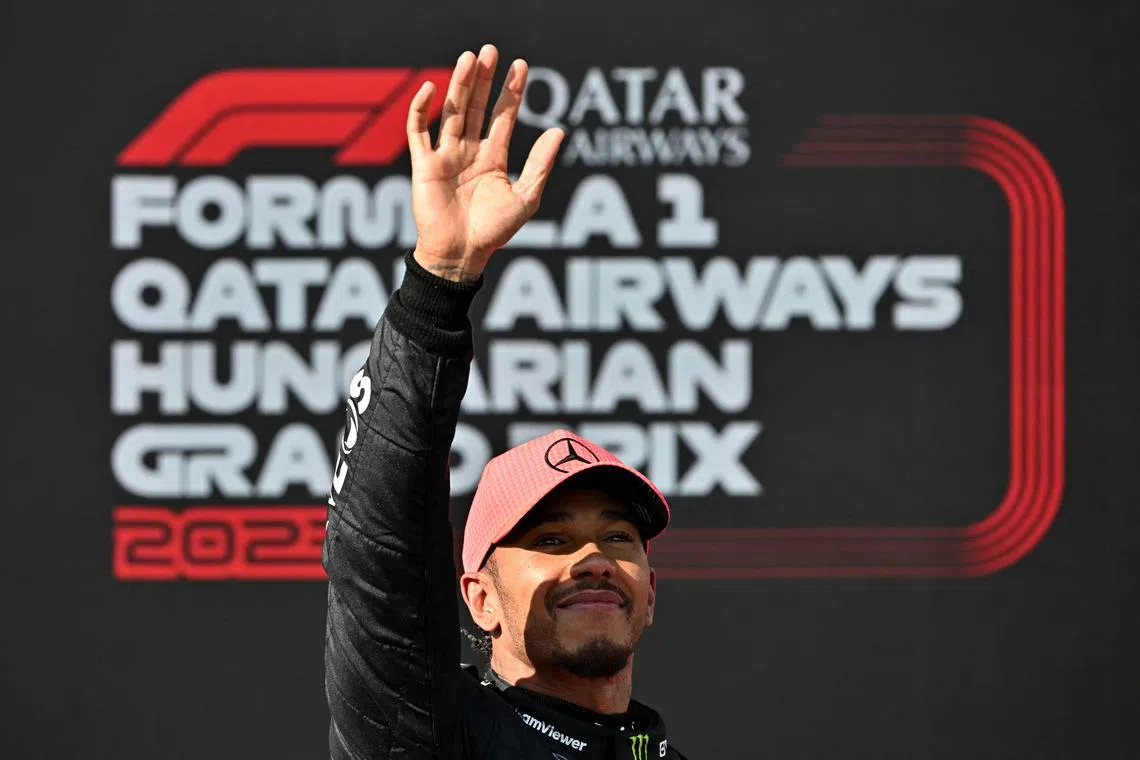 Lewis Hamilton's 104th pole position feels like a first | The Straits Times