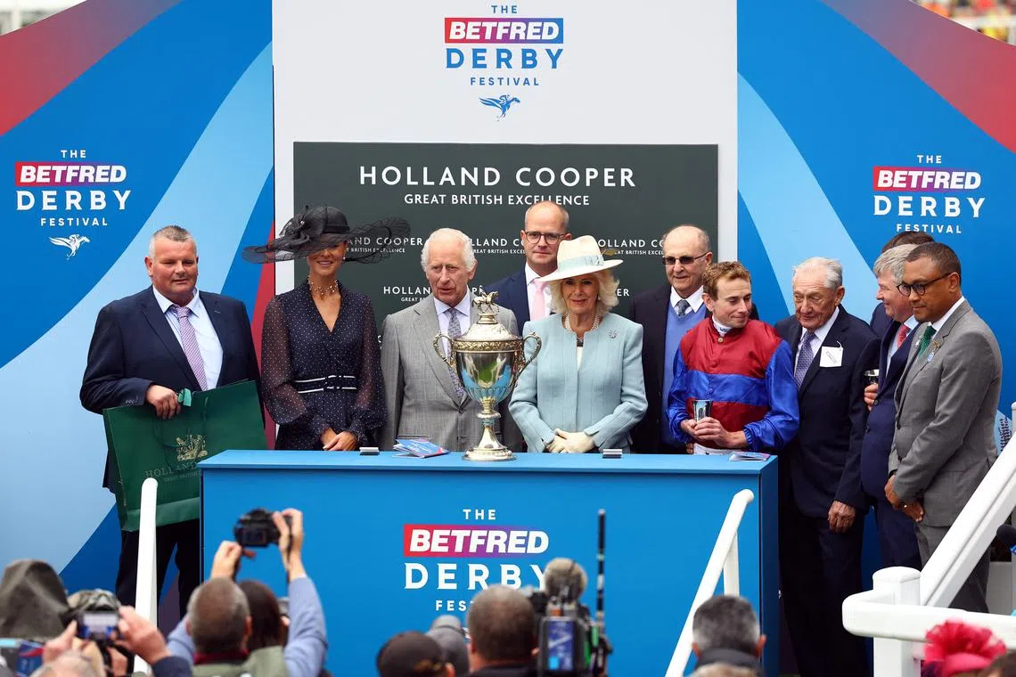 Horse racing-Favourite City of Troy wins Epsom Derby | The Straits Times
