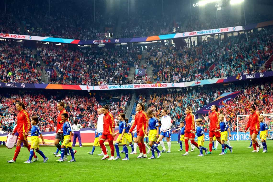 England and Spain drawn together in 2027 Women's World Cup qualifiers ...