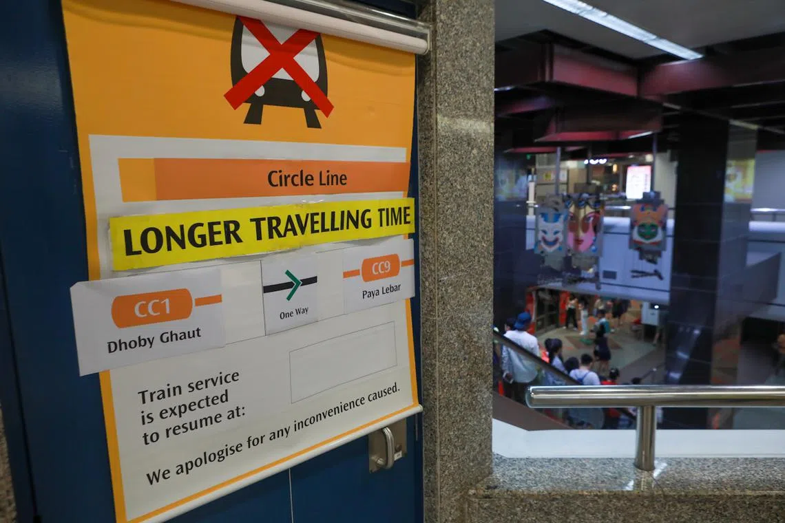 SMRT replacing faulty parts in signalling system after 2-hour ...
