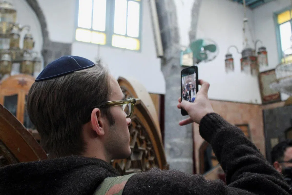 After decades in exile, Syria's Jews visit Damascus | The Straits Times