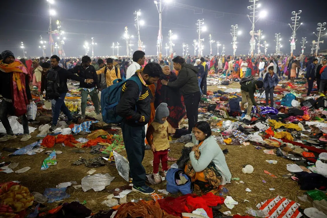 Dozens killed in stampede at India’s massive Maha Kumbh Mela festival ...