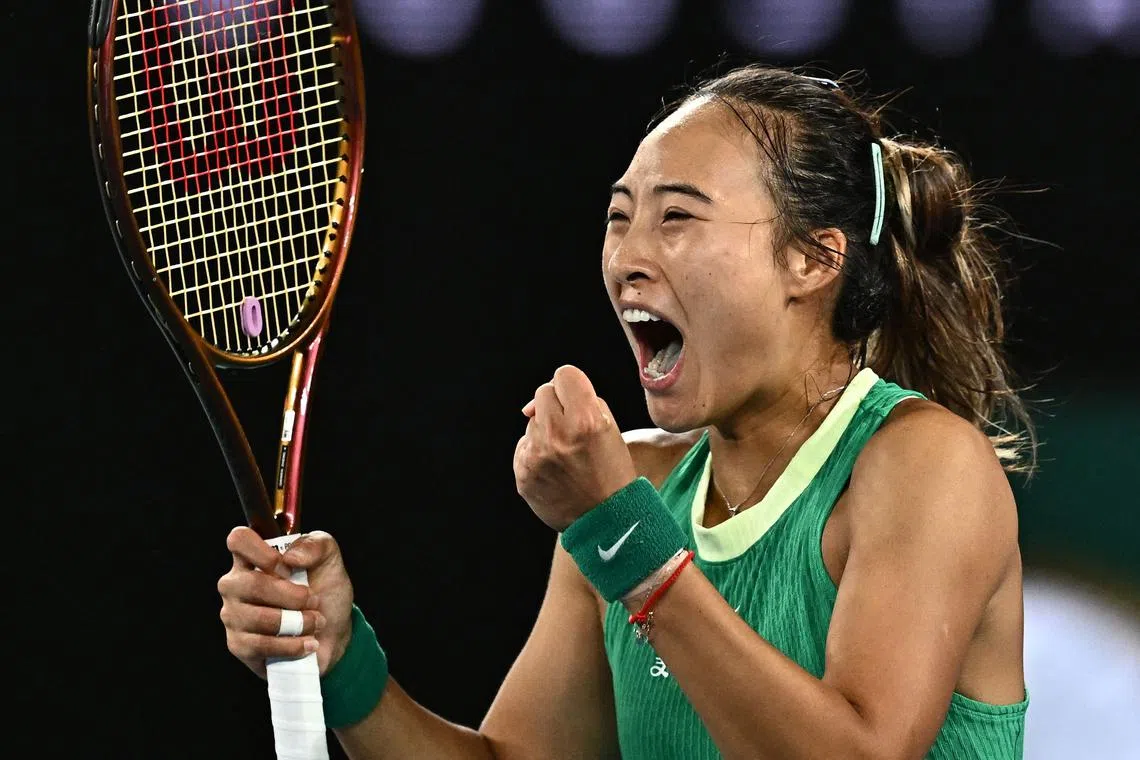 Aryna Sabalenka banks on emotional edge over Zheng Qinwen in Australian ...