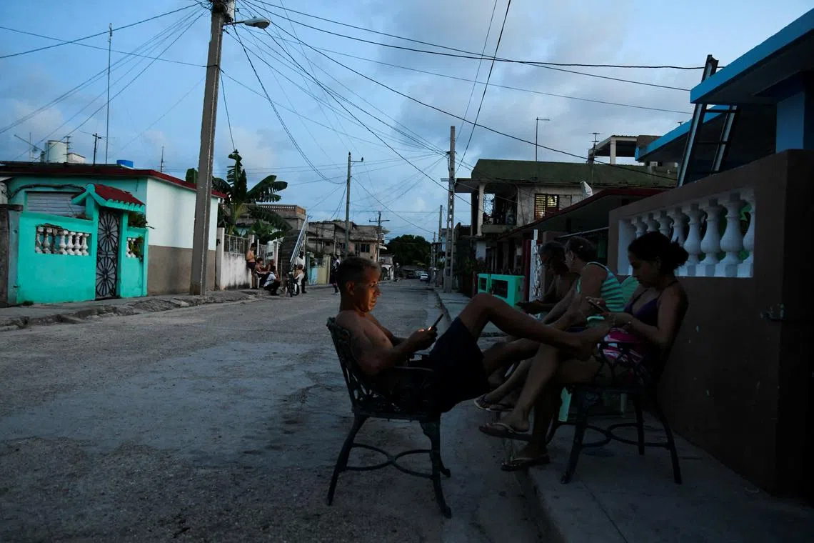 Massive blackouts roil Cuba | The Straits Times