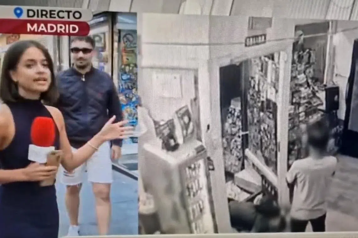 Spanish police arrest man for touching reporter’s bottom while live on ...