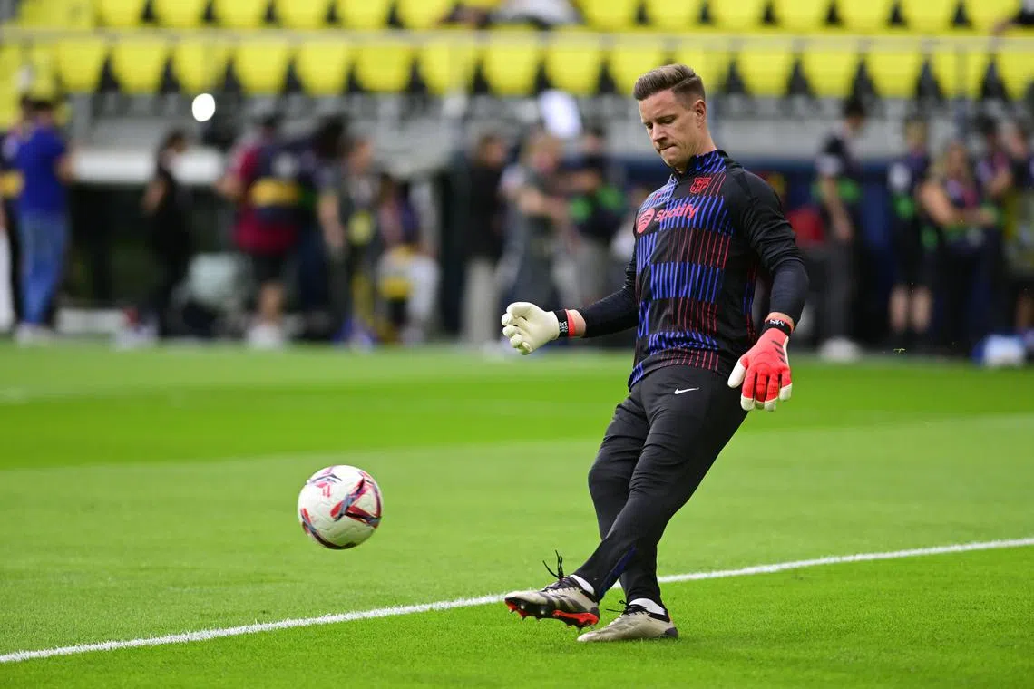 Barcelona goalkeeper Marc-Andre ter Stegen to have operation for torn ...