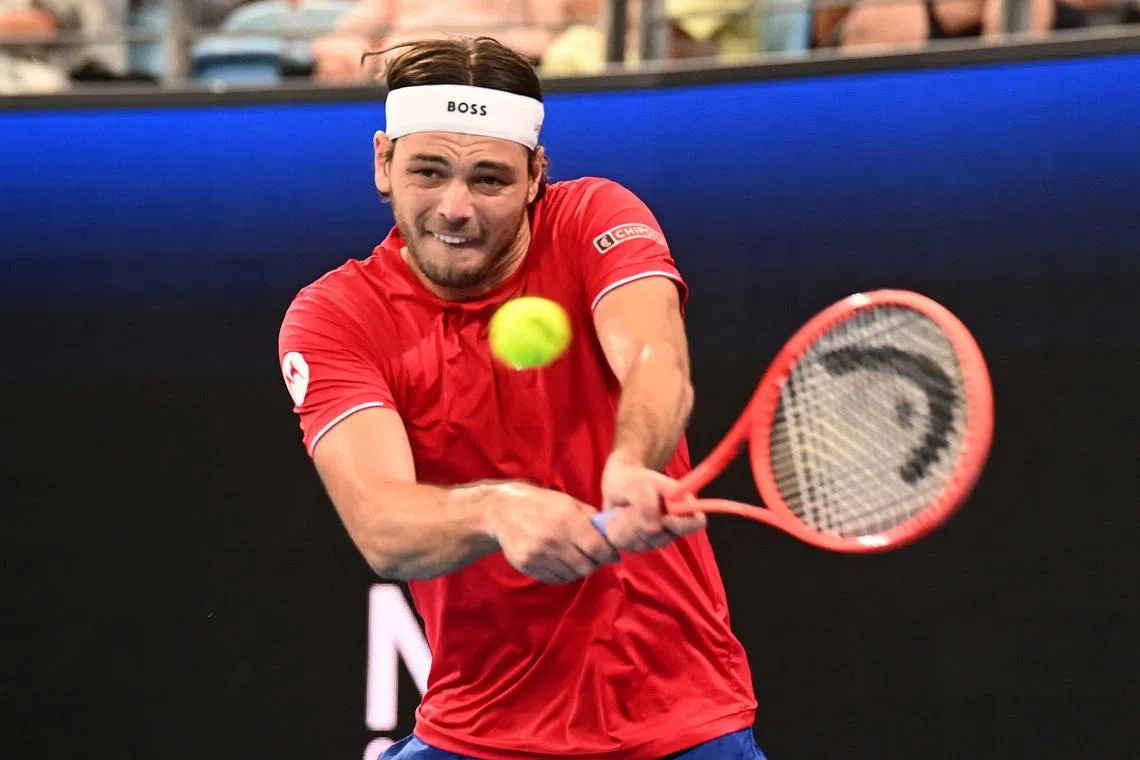 Fritz upbeat on knee rehab as Melbourne first round looms | The Straits ...