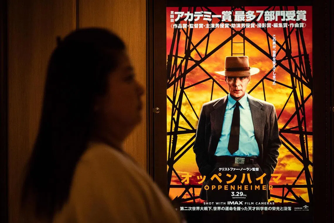 Atomic-bomb saga Oppenheimer finally opens in Japan | The Straits Times
