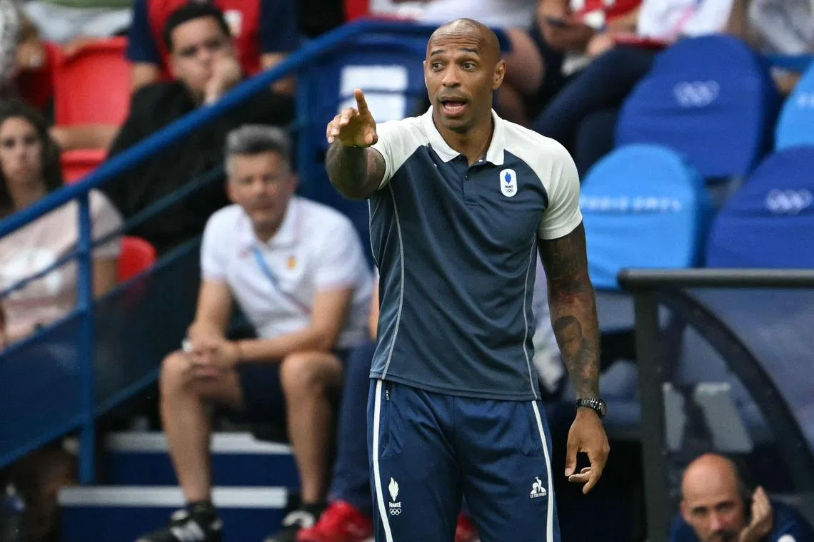 Thierry Henry leaves coaching role with France’s youth side | The ...