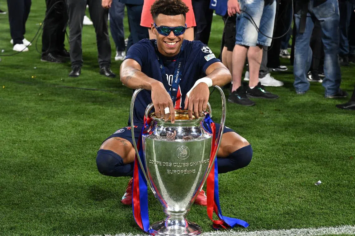 Teenage sensation Doue steps out of the shadows into Champions League ...