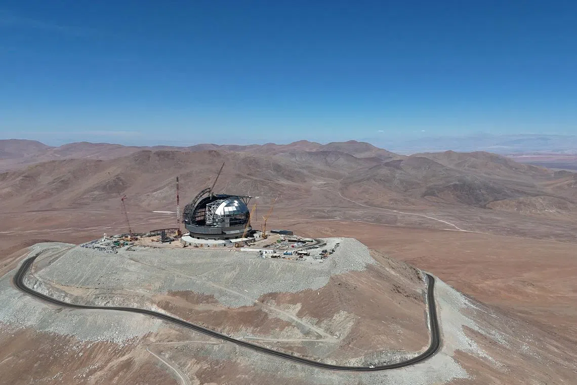 Work progresses on giant telescope in Chile's Atacama Desert | The ...