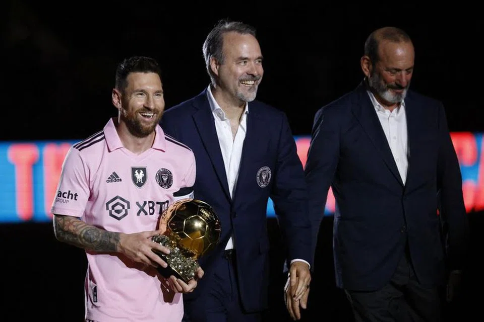 Messi mania highlights 'epic' year for MLS, Garber says | The Straits Times