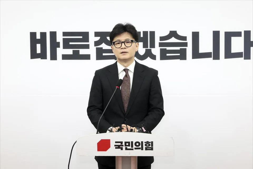 South Korea’s ruling party leader Han Dong-hoon says he is stepping ...