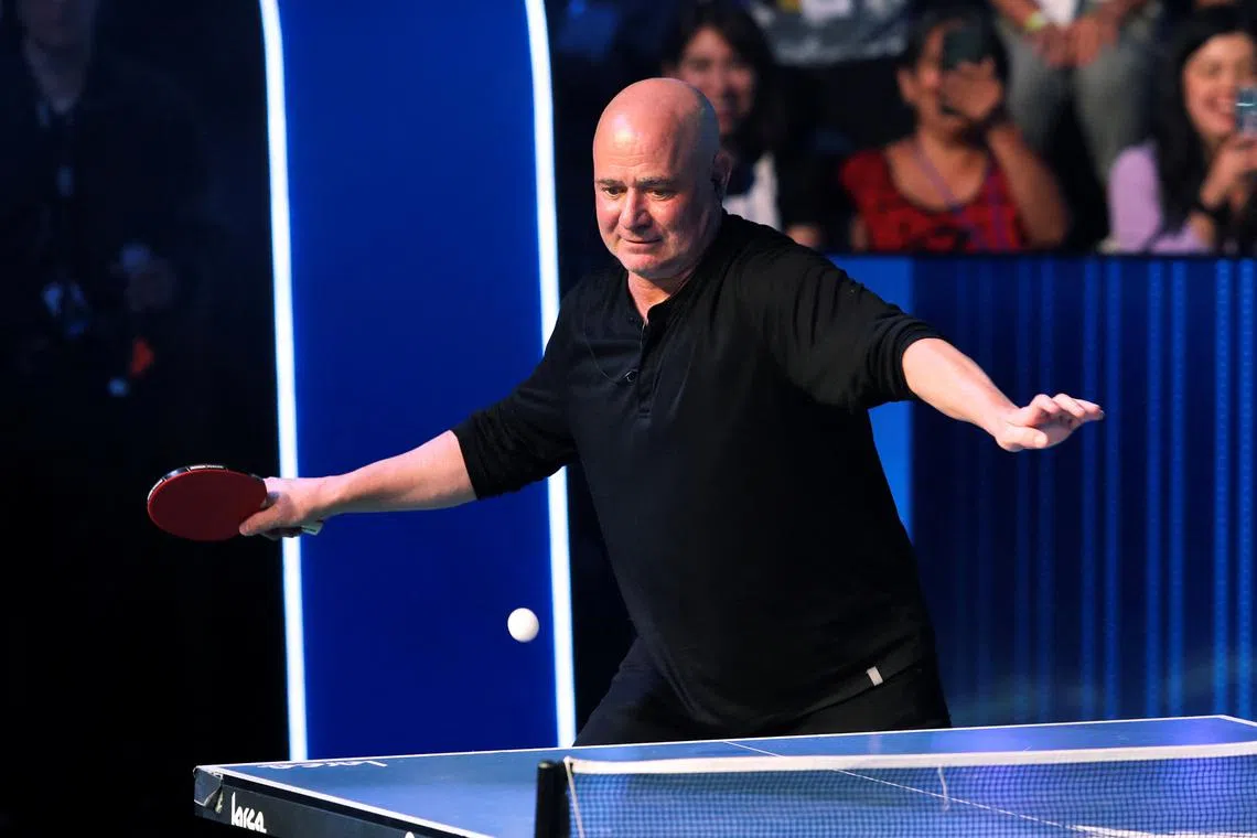 Agassi to captain Team World from 2025 Laver Cup | The Straits Times