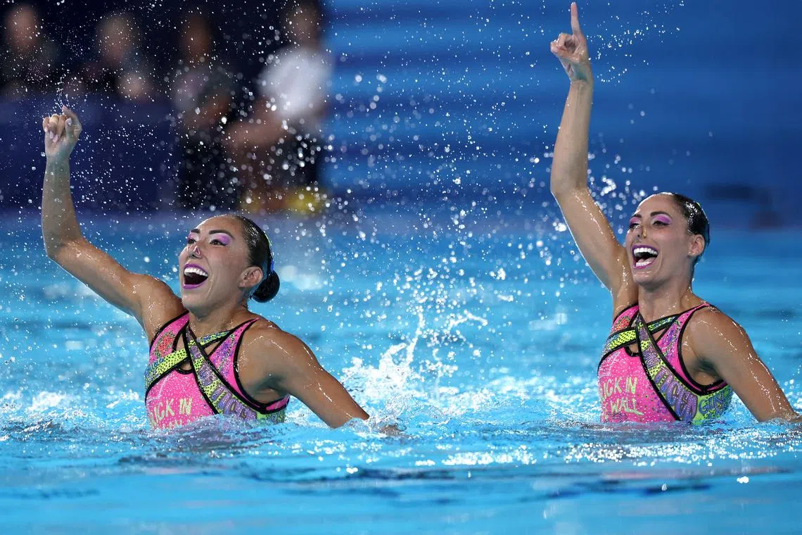 Artistic swimming-China in gold medal spot in duet event as twins rule ...