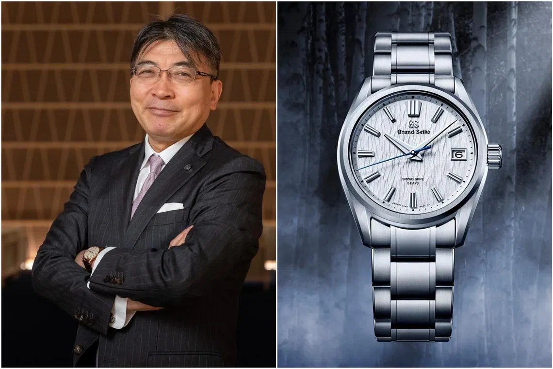 Seiko president Akio Naito wants the world to be aware of Grand Seiko | The Straits Times
