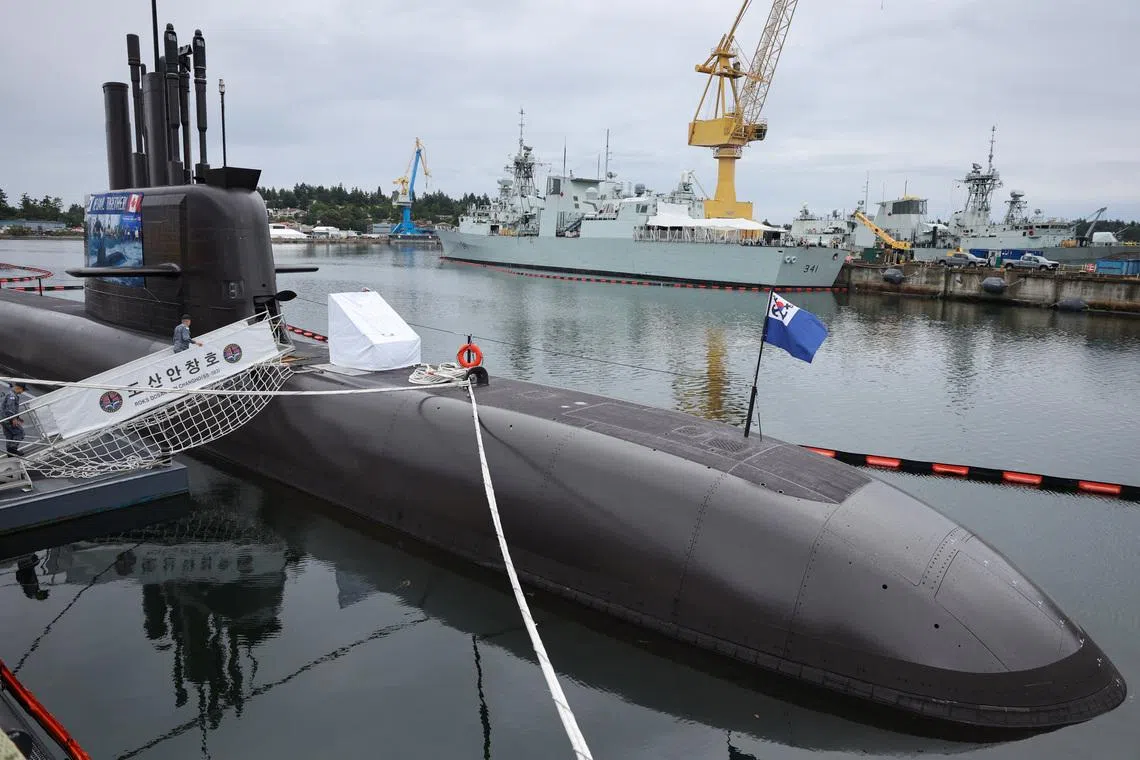 South Korea aims to launch first nuclear-powered submarine by the mid ...
