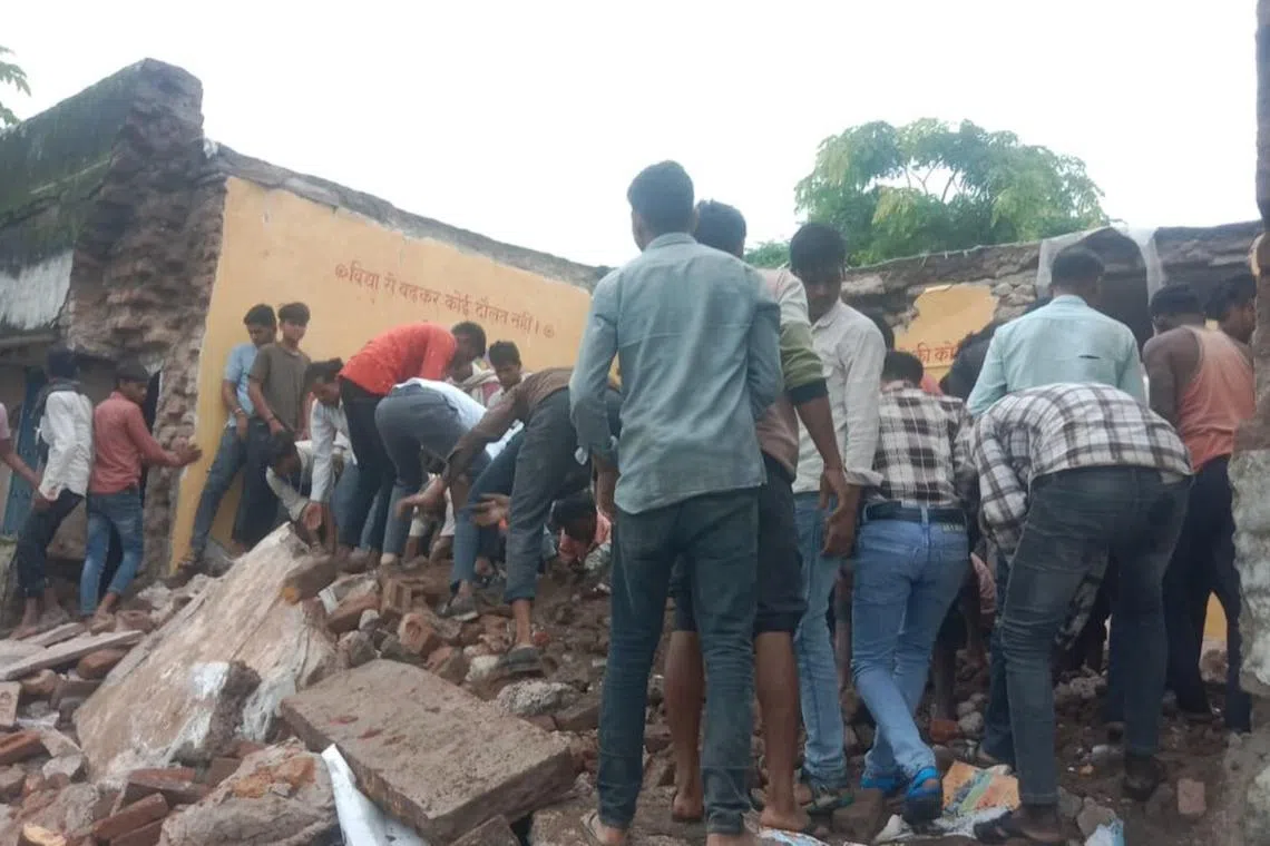 School roof collapse in India’s Rajasthan kills 7 children | The ...