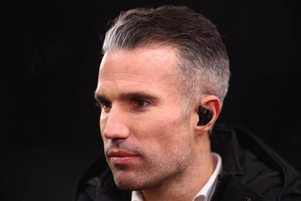 Feyenoord confirm Robin van Persie as their new coach | The Straits Times