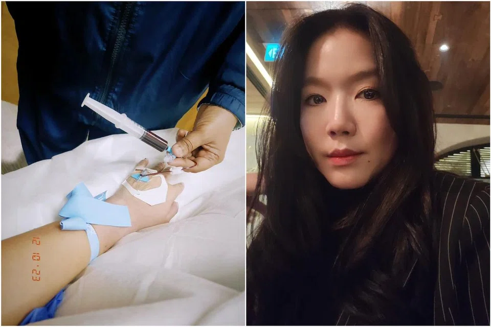 Actress Rui En had scary brush with deep vein thrombosis | The Straits ...