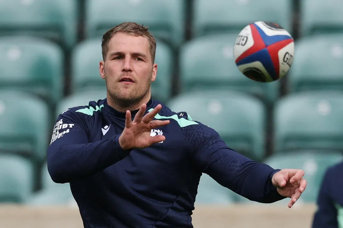 Van der Merwe scores hat-trick as Lions crush AUNZ 48-0 | The Straits Times