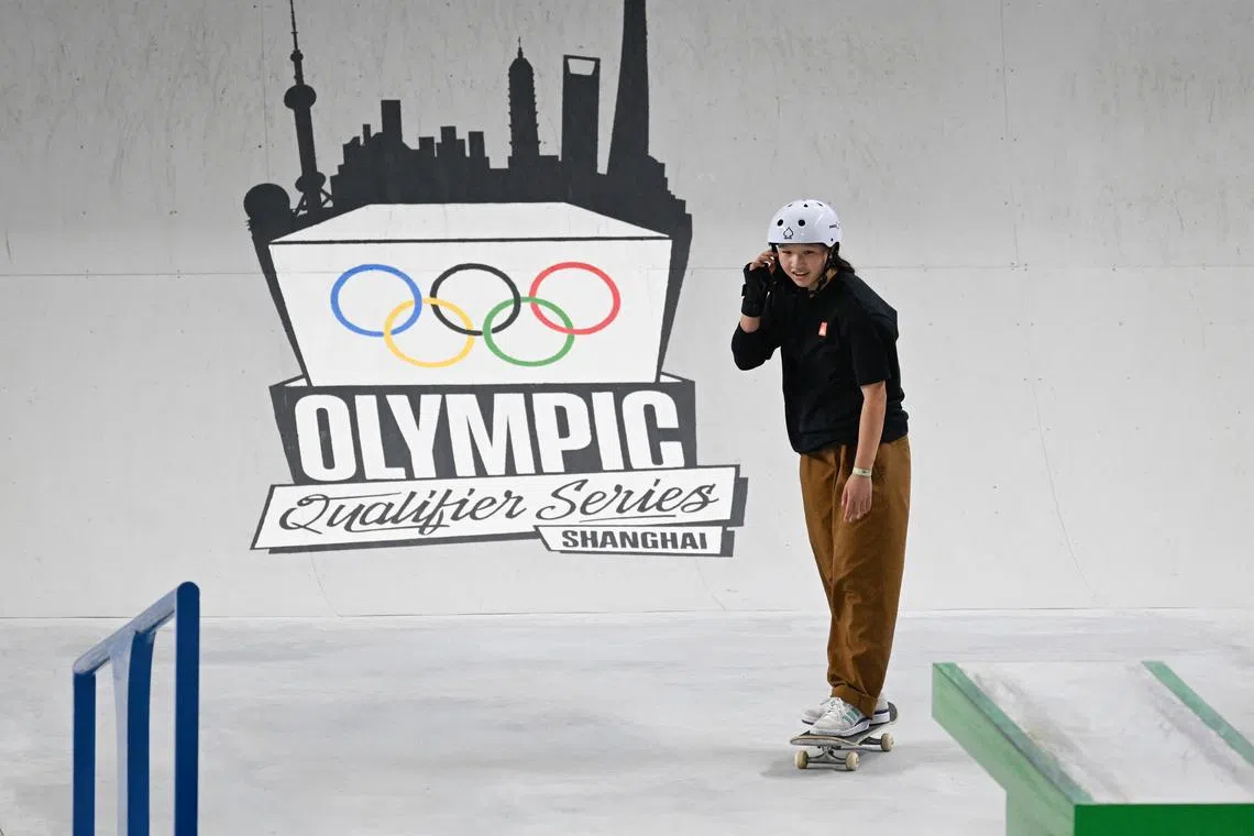 Aussie skateboarding gem Ruby Trew pumped for Paris after Tokyo ...