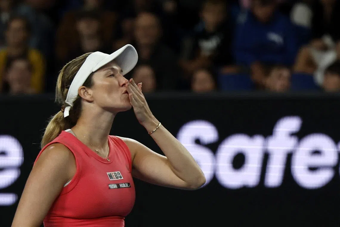 Novak Djokovic ‘big fan’ of Danielle Collins’ reaction to Melbourne ...