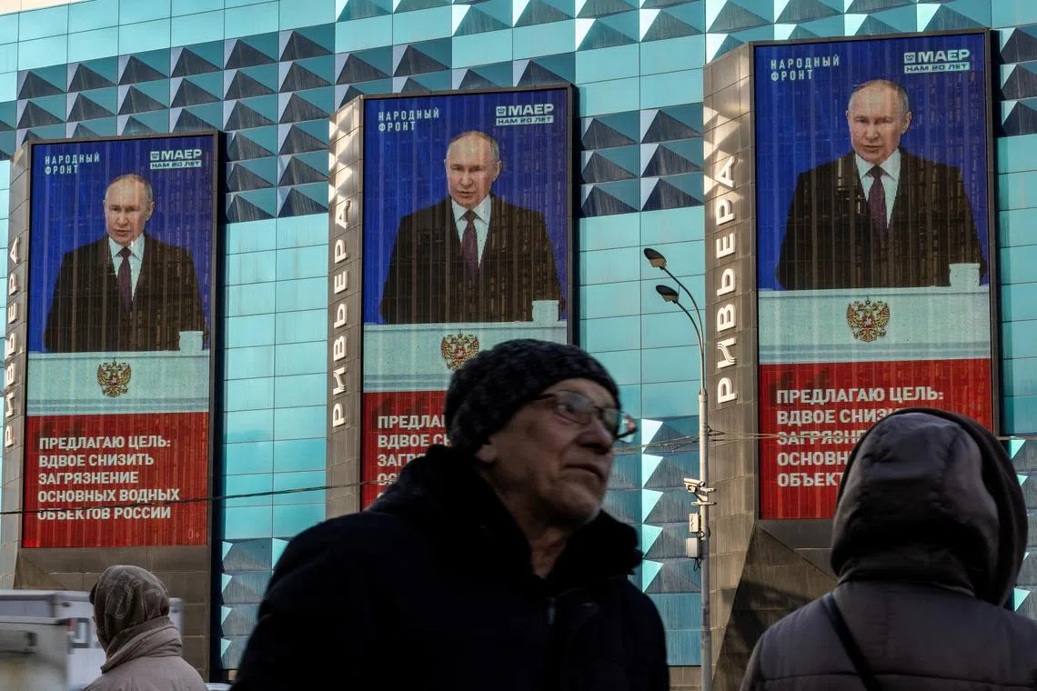 Putin is master of all he surveys as Russians head to polls | The ...