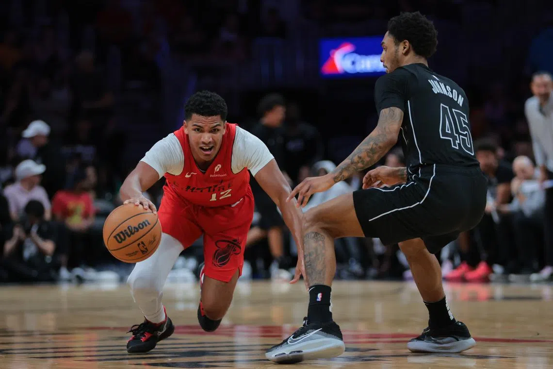 Heat G Dru Smith (Achilles tendon) out for season | The Straits Times