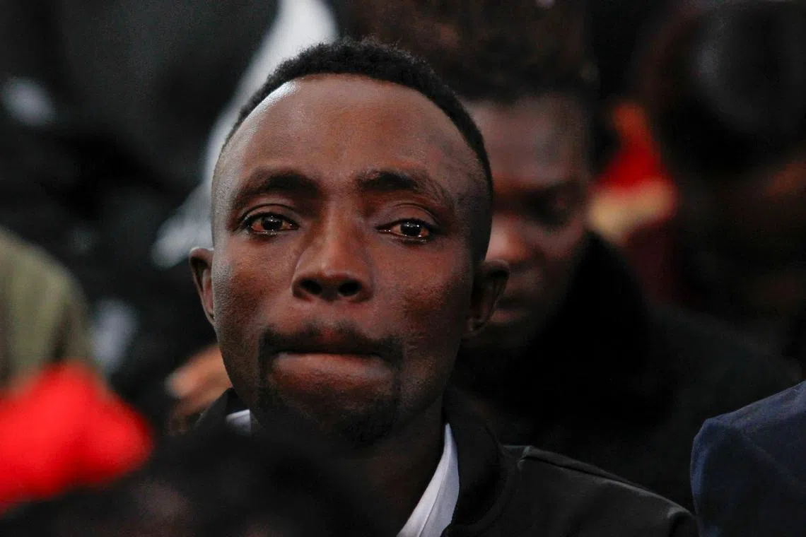 Kenyan school blaze victims mourned at mass funeral | The Straits Times