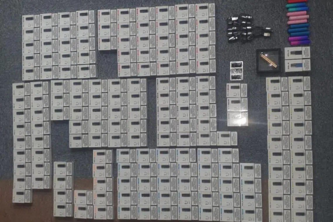 13 people convicted for selling illegal vapes: HSA | The Straits Times