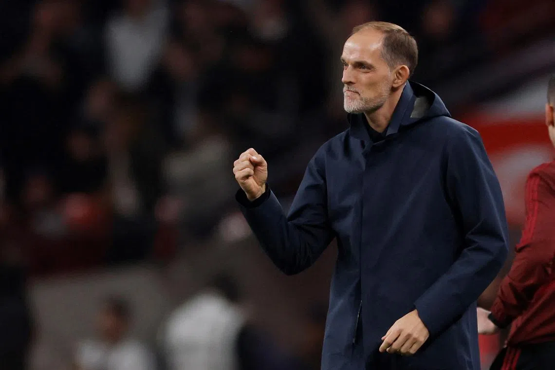 Tuchel wants Bellingham to be a little more disciplined | The Straits Times