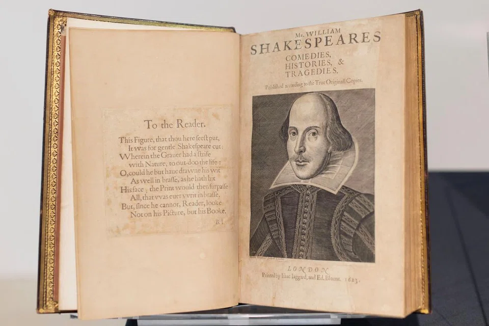 Rare outing for six Shakespeare’s First Folio copies in London | The ...