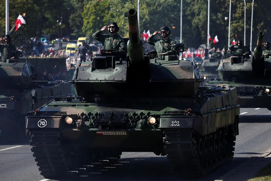 Poland displays military might in huge parade as elections loom | The ...