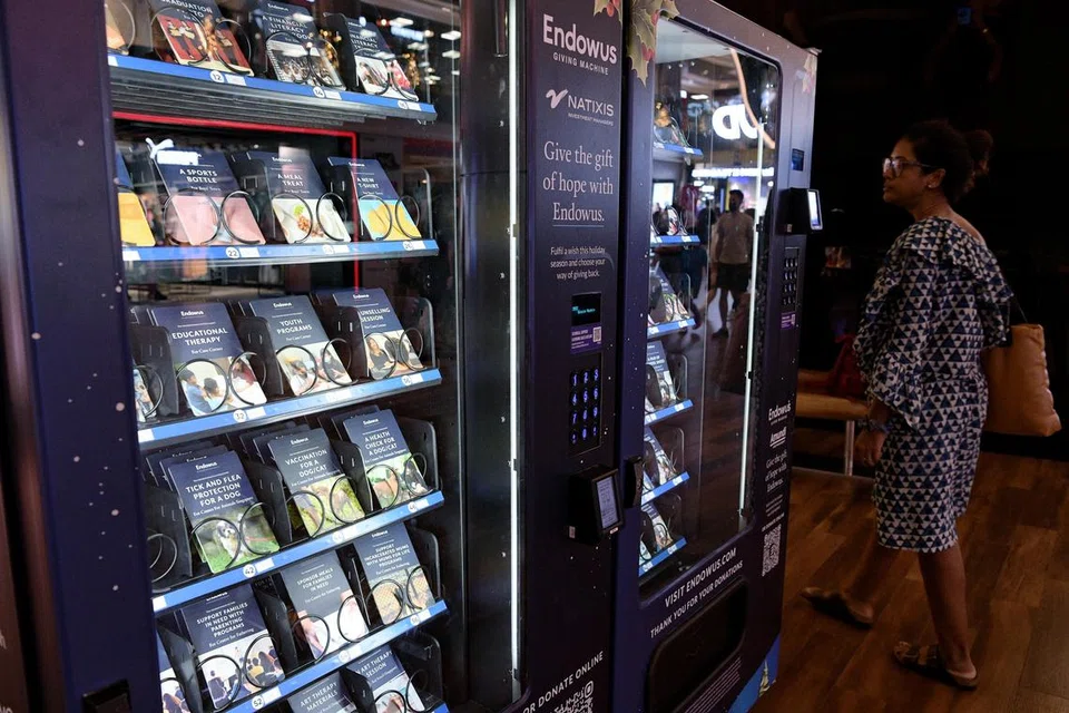 Donate via vending machines to help raise $100,000 to benefit 23 ...