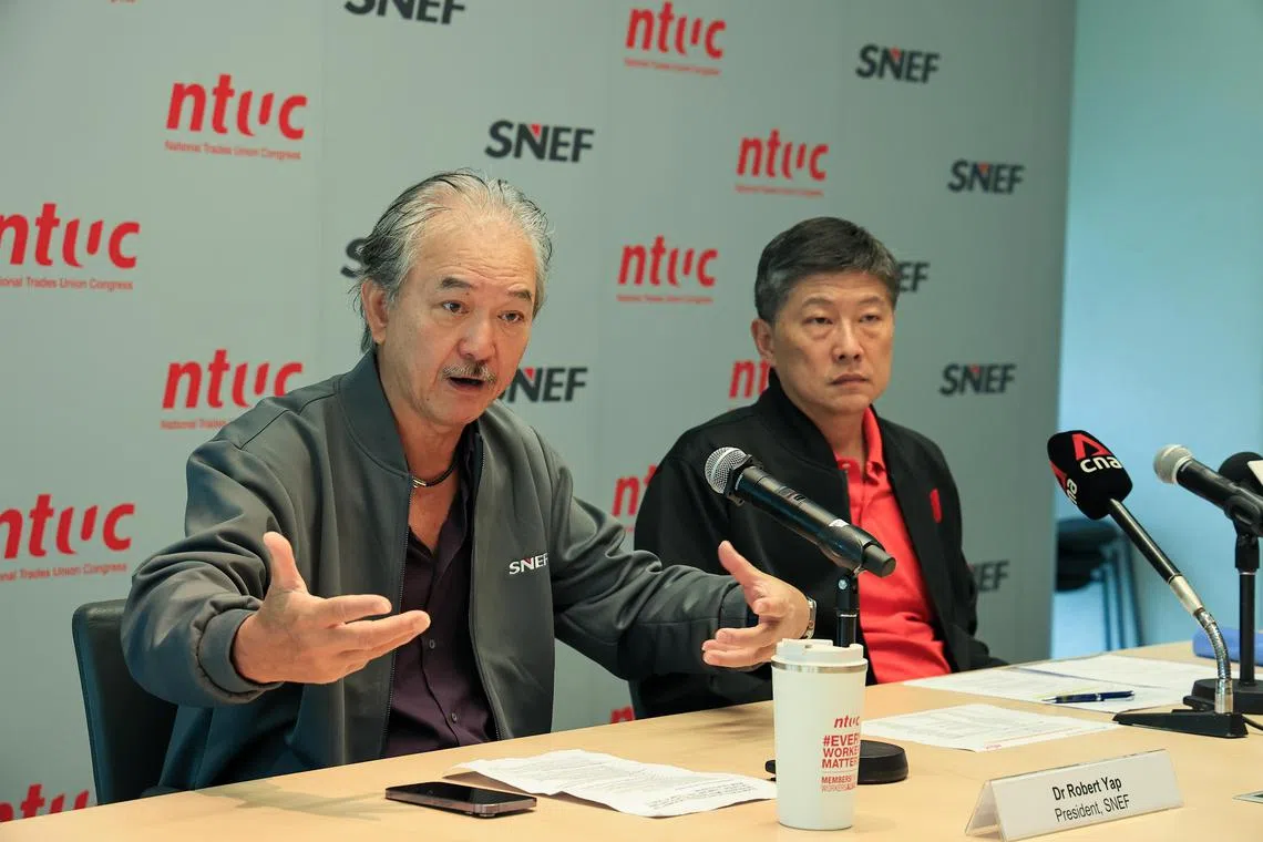 NTUC, SNEF working to soften blow of more layoffs in 2024 | The Straits Times