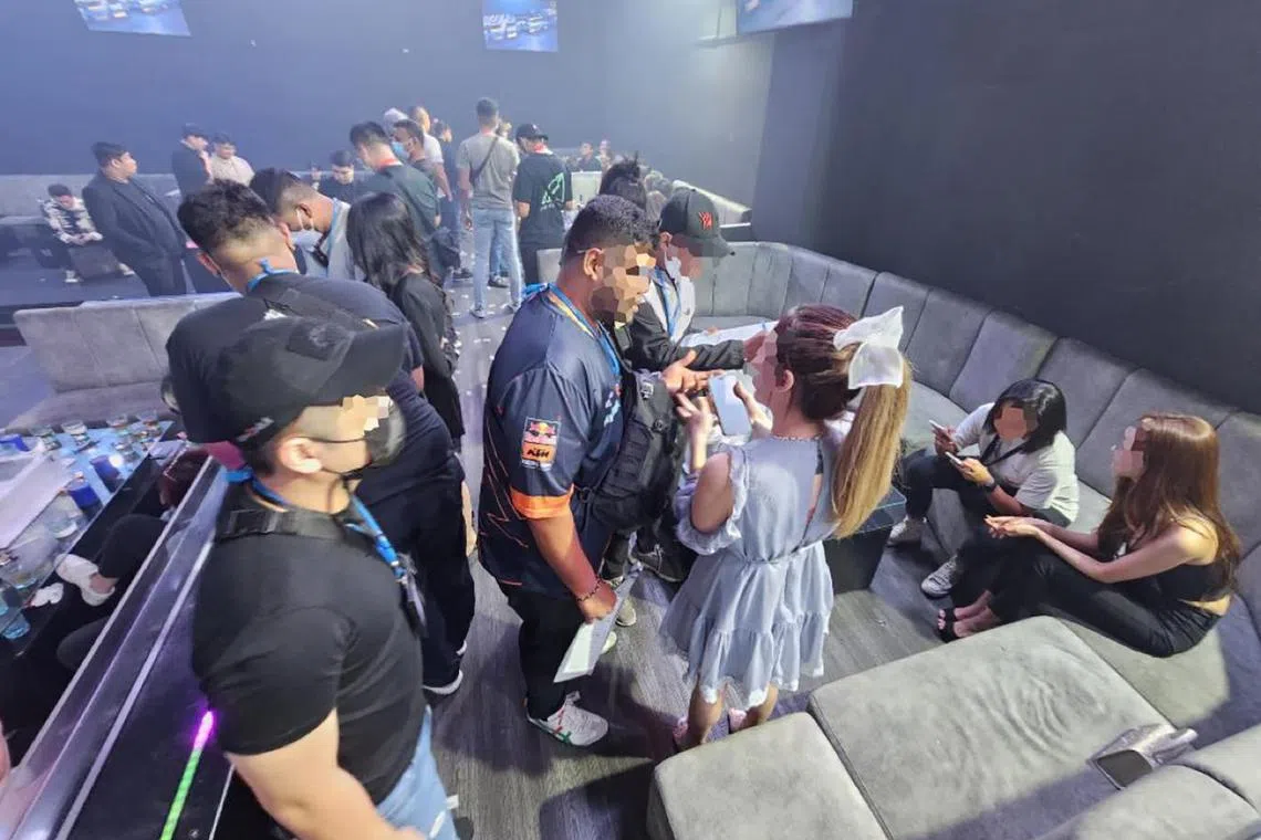 110 people under investigation in clampdown on gambling, vice ...